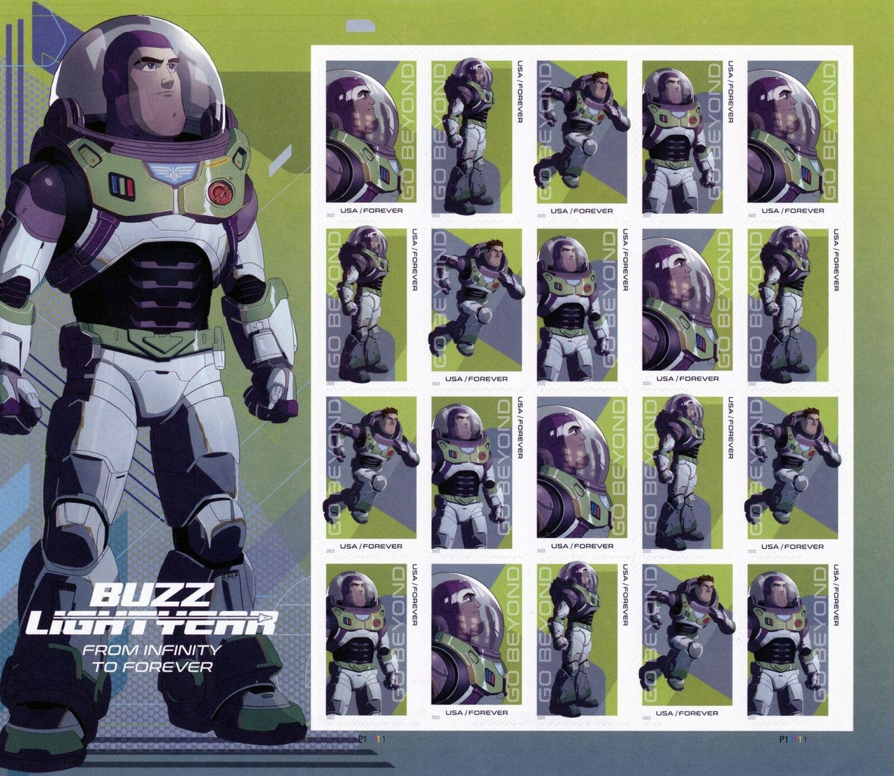 Go Beyond the Ordinary, Buy Buzz Lightyear Forever First Class Postage ...