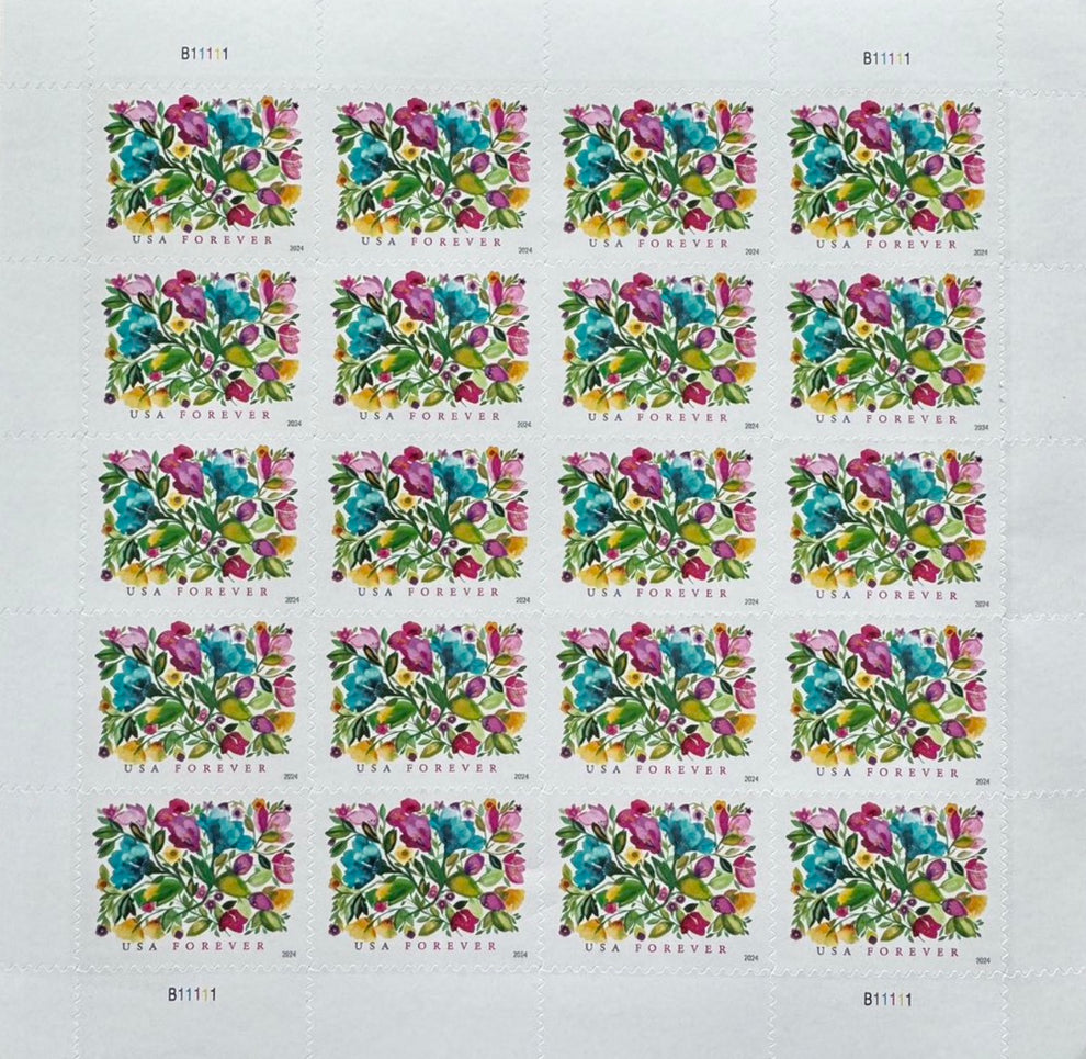 Celebration Blooms Stamps Forever Stamps – Mailboxes of Flushing